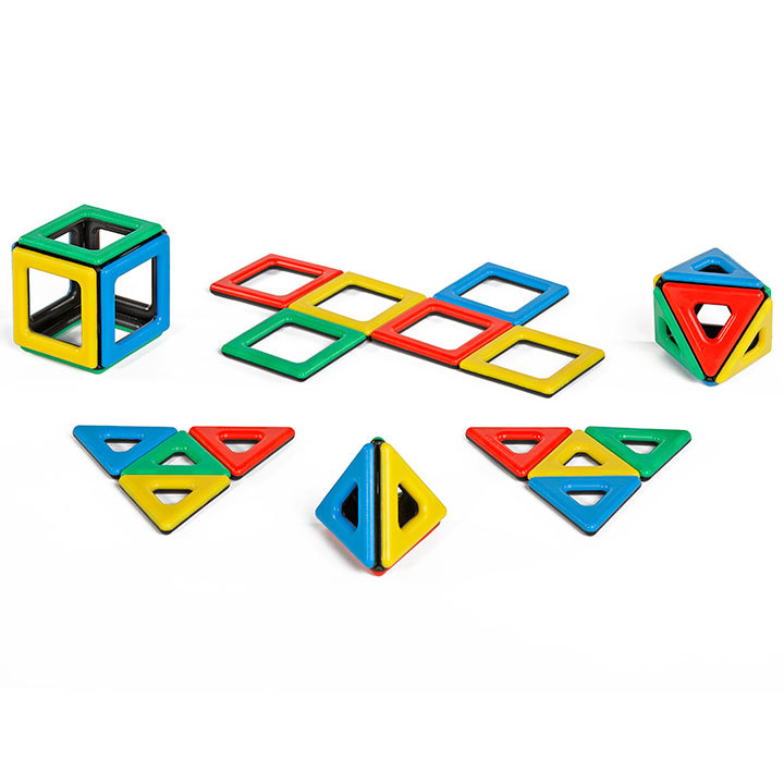 Polydron Magnetic Class Set, 96 delar