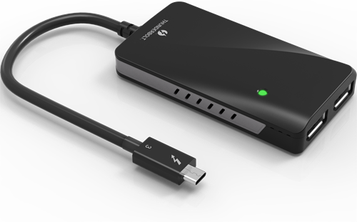 Winstar Thunderbolt till Dual DisplayPort-adapter, USB-C