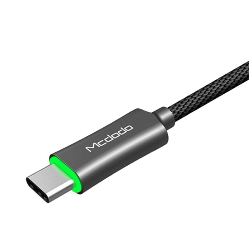Mcdodo Knight USB-C-kabel, auto disconnect, CA-2881, broderad 1m