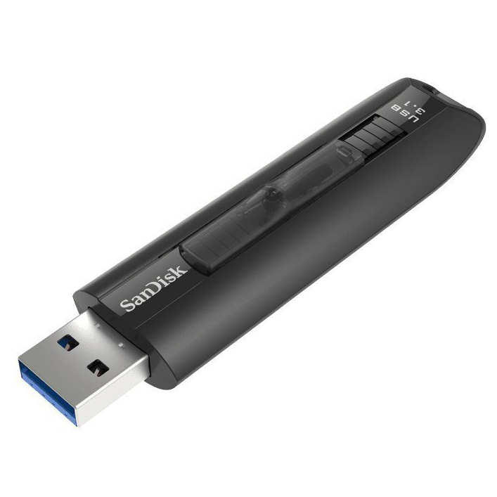 128GB SanDisk Extreme GO USB-minne, USB 3.1, demoex