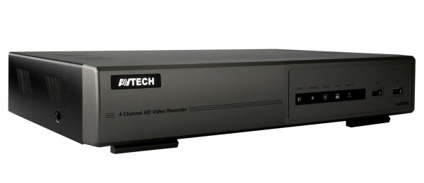 Avtech AVH304 NVR lagringsenhet, Full HD, 4 kanaler, PUSH, PoE, 500GB