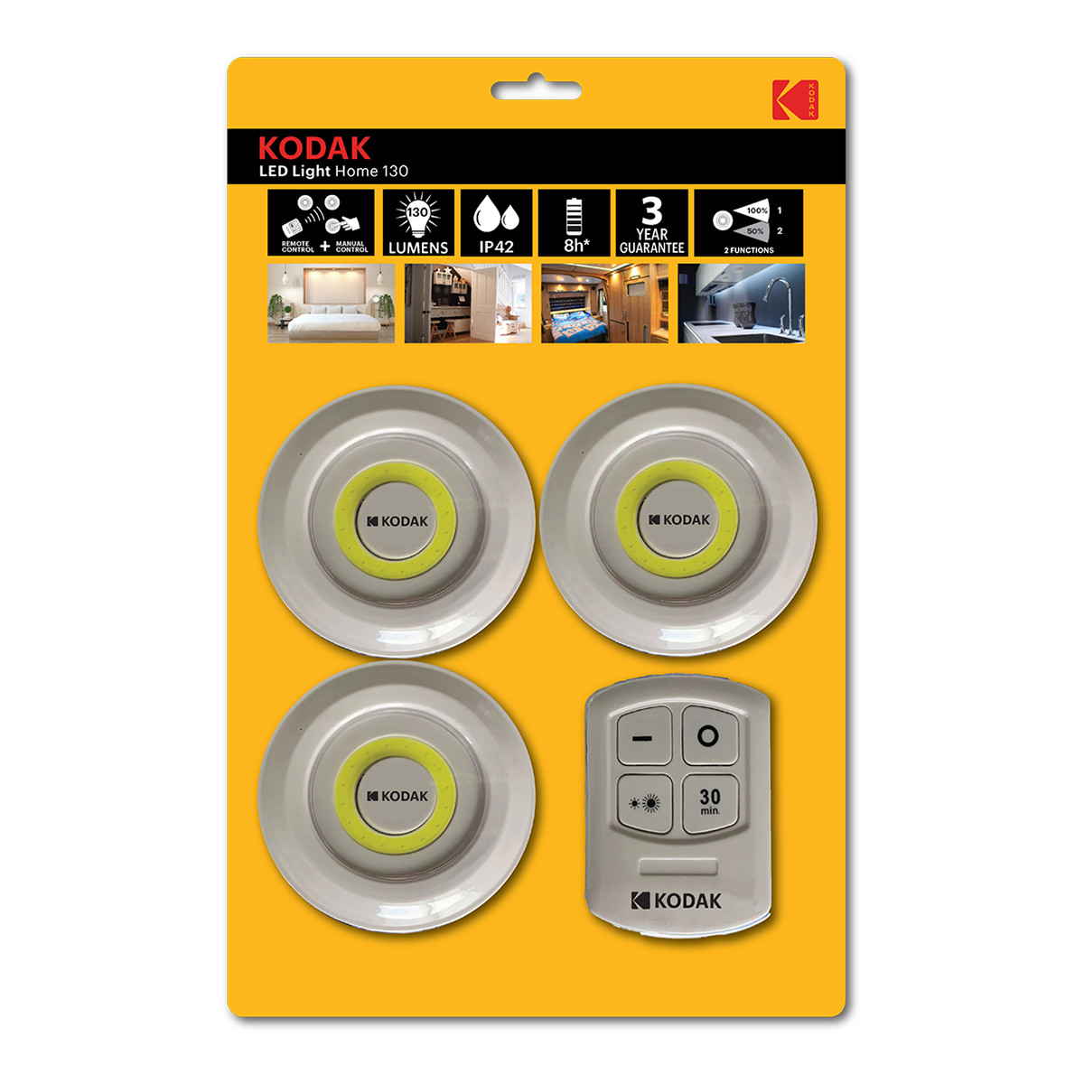 KODAK LED Light Home Trådlösa lampor, 130lm