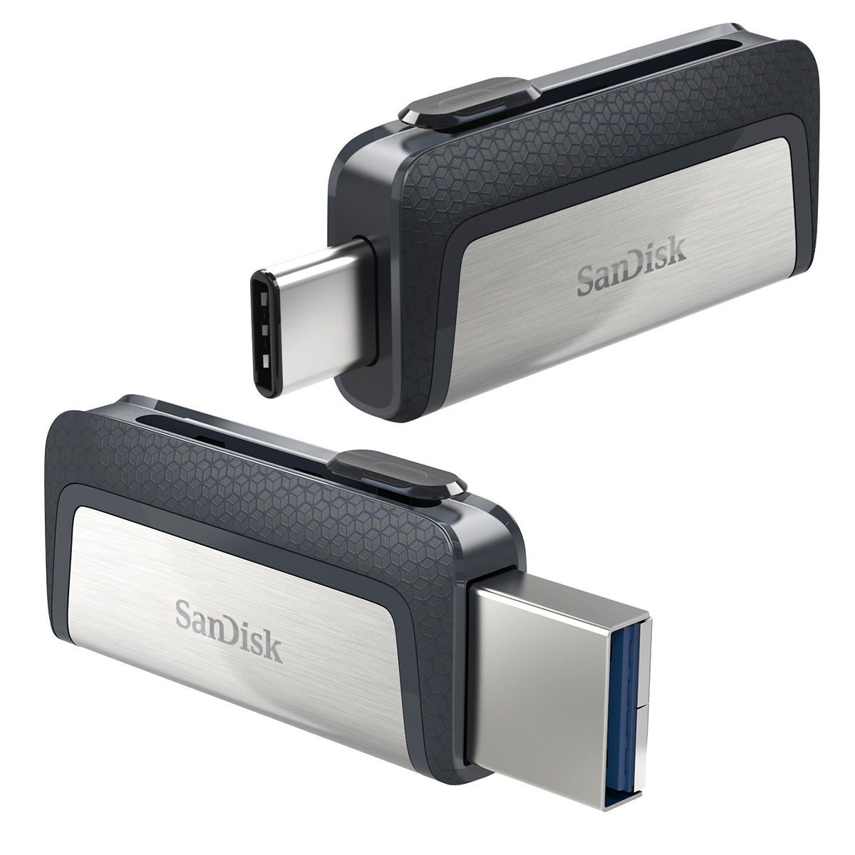 SanDisk Ultra Dual 3.1 USB-minne med dubbla kontakter, 64GB