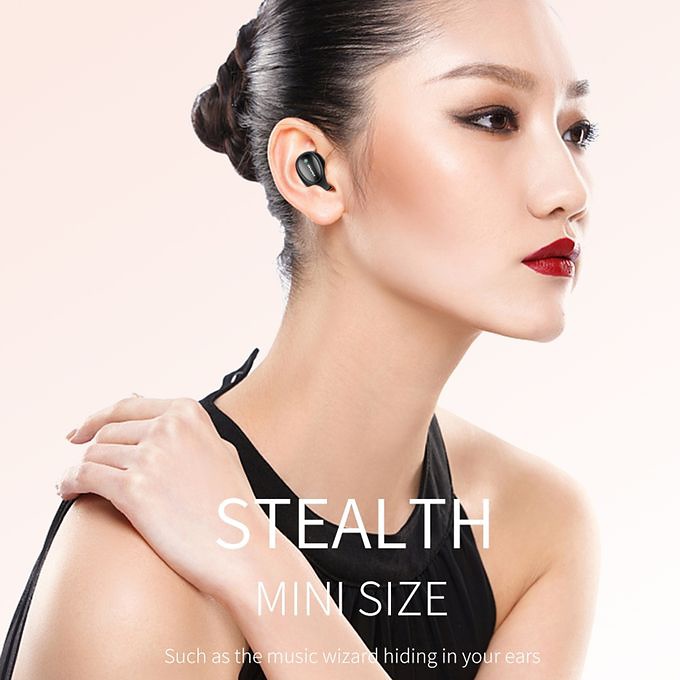 AWEI T5 Bluetooth 5.0 Vattentäta trådlösa in-ear hörlurar