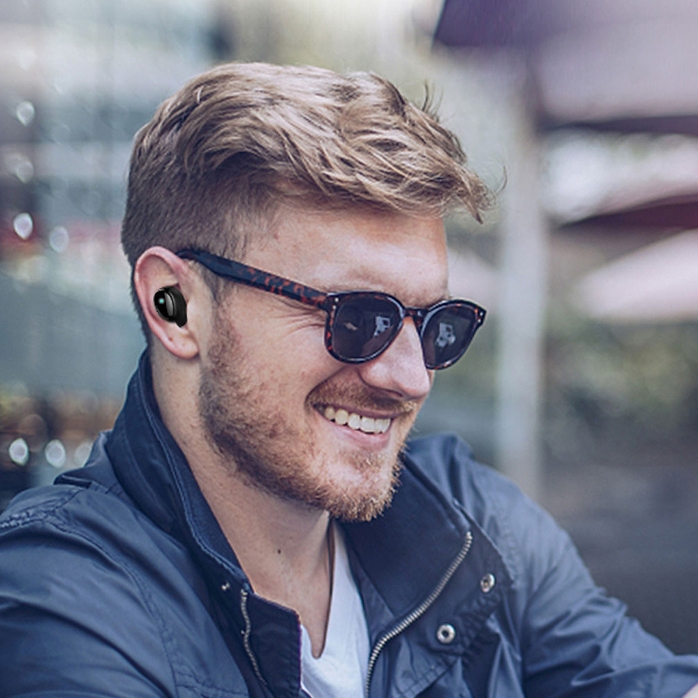 AWEI T5 Bluetooth 5.0 Vattentäta trådlösa in-ear hörlurar
