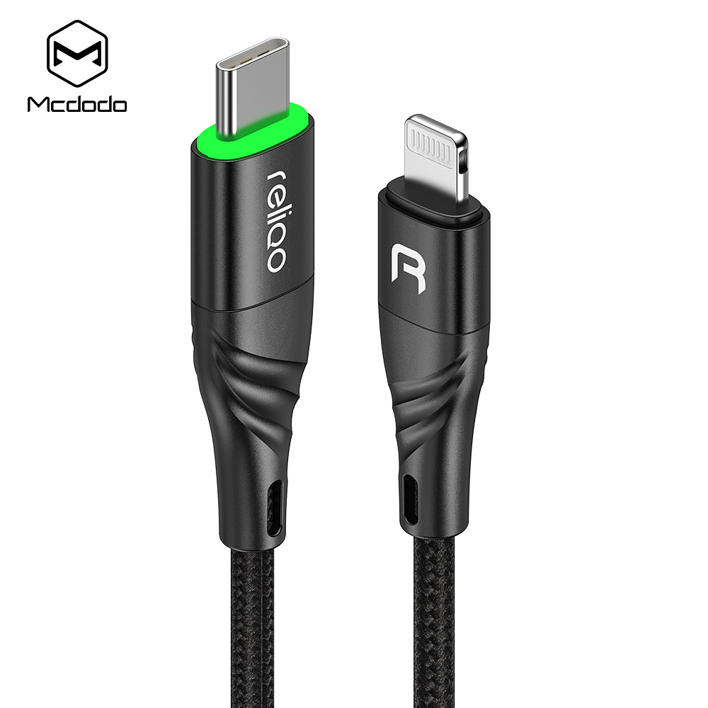 McDodo RCA-650 USB-C till Lightning, Auto Disconnect, MFI, 1.2m