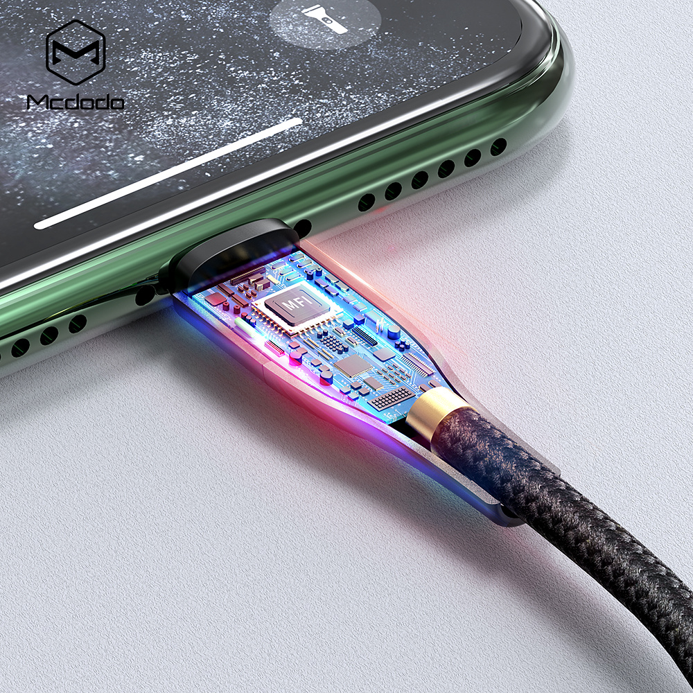 McDodo RCA-650 USB-C till Lightning, Auto Disconnect, MFI, 1.2m