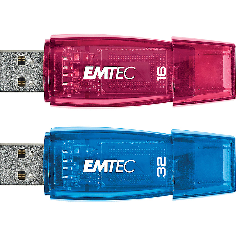 16GB 2-pack USB-minne EMTEC C410