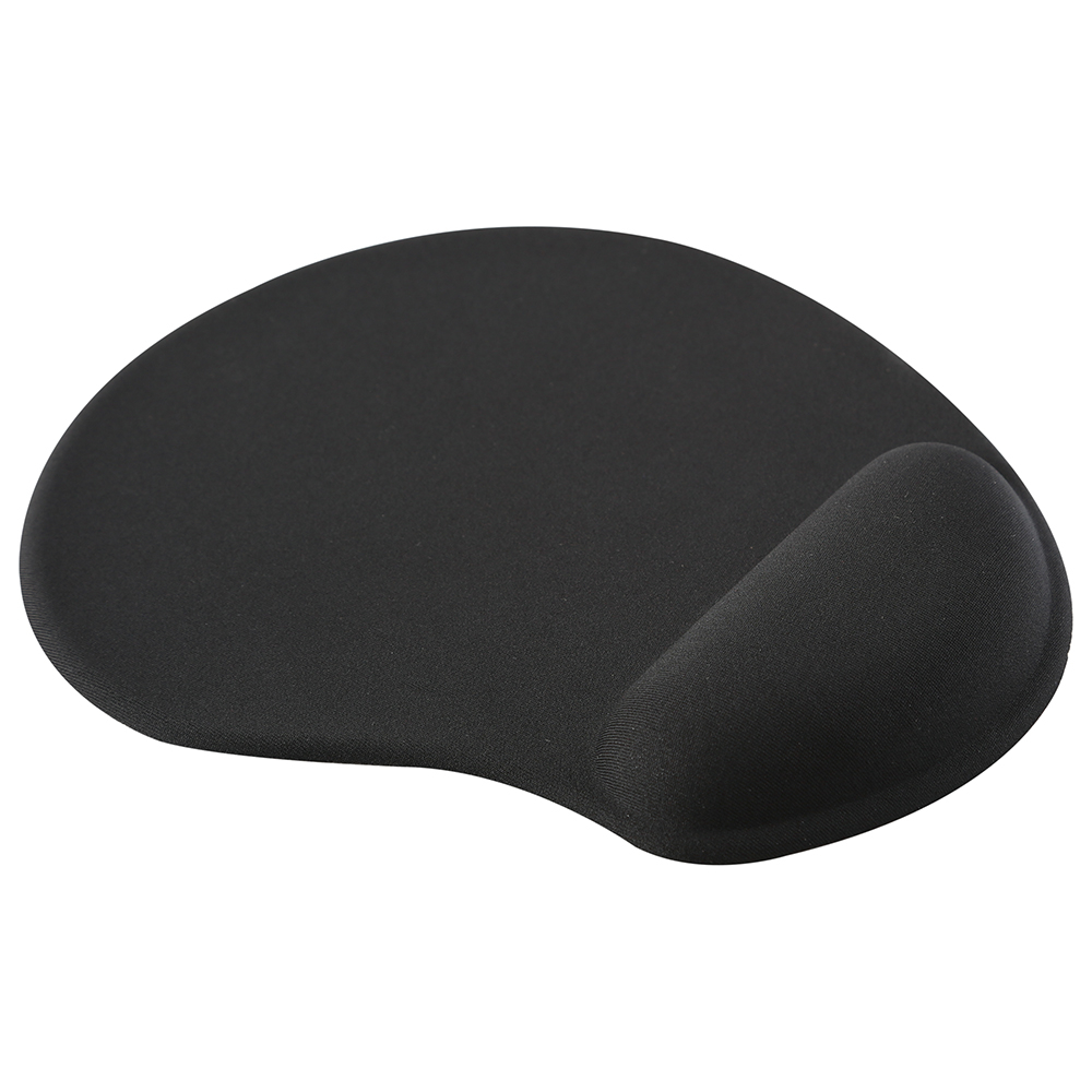 Musmatta med handledsstöd, svart